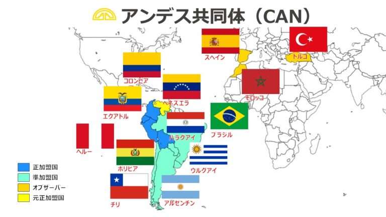 アンデス共同体（CAN）Andean Community/Comunidad Andina | ビジネスハック 戦略/経営/会計