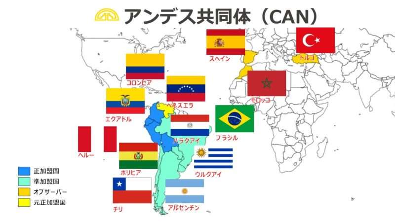 アンデス共同体（CAN）Andean Community/Comunidad Andina | ビジネスハック 戦略/経営/会計
